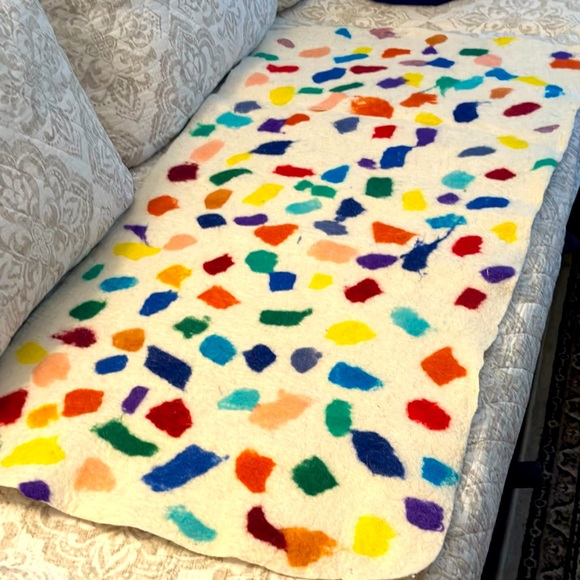 Accents | Wool Felted Rug | Poshmark